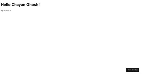 Javascript Expressions In Jsx Forked Codesandbox
