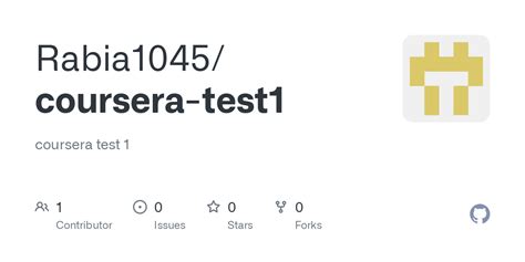 GitHub Rabia1045 Coursera Test1 Coursera Test 1