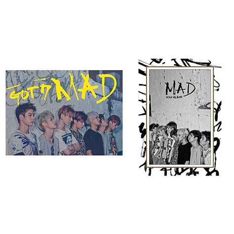 Got7 4th Mini Album Mad Winter Edition Horizontal Or Vertical Ver