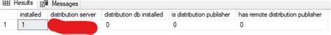 Server Is Distributor But Cant Set Database For Replication Database Administrators Stack