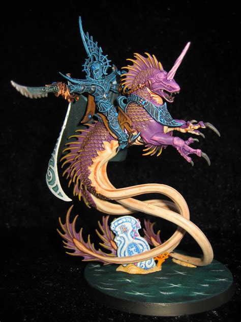 Making Miniatures With Mario Idoneth Deepkin Volturnos High King Of The Deep Finished
