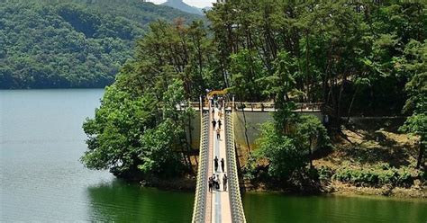 장성호 두 번째 출렁다리 공식 개통