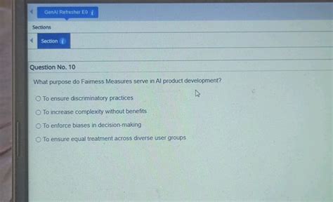 GenAl Refresher E It Sections Secton I StudyX