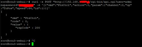 curl befehl unter windows geht nicht wie unter linux reolink