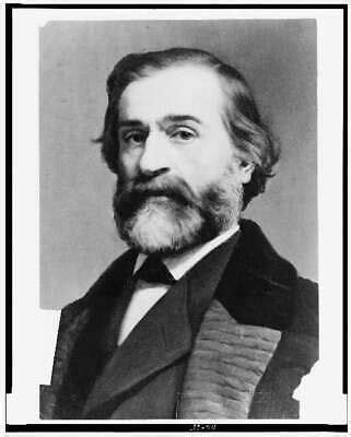 Photo Giuseppe Verdi Composer 1860 S EBay