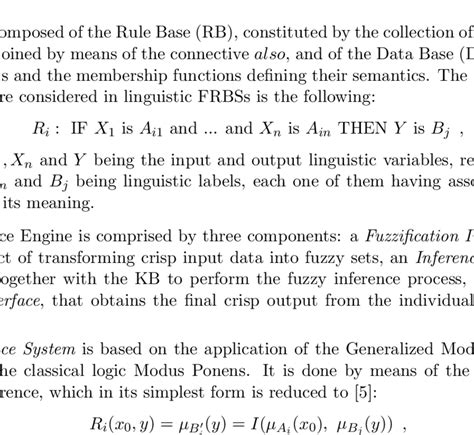 Generic Structure Of A Linguistic Fuzzy Rule Based System Download