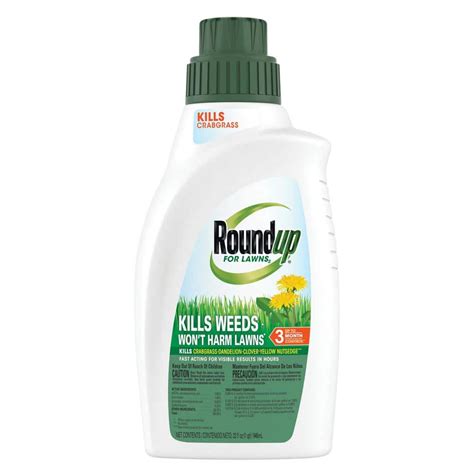 Reviews For Roundup For Lawns 2 Concentrate 32 Fl Oz Weed Killer For