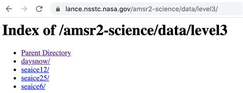 Convert Lance Nrt Amsr2 Data To Geotiff Format Using Python Nasa