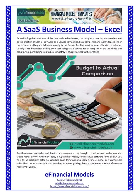 Ppt A Saas Business Model Excel Powerpoint Presentation Free