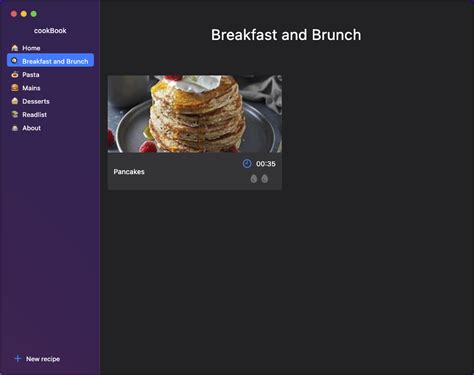 Github Simo Jdev Cookbook A Flutter Macos App To Store Your