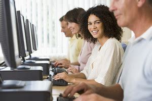 Adult Babes In A Computer Lab Royalty Free Stock Image Storyblocks