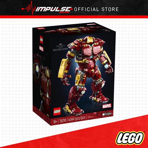 Lego 76210 Marvel Super Heroes Hulkbuster Shopee Malaysia