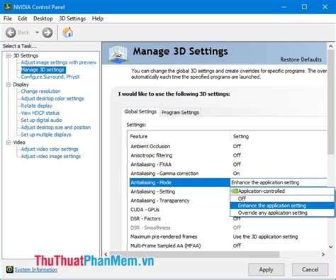 Cách tối ưu hóa Card màn hình NVIDIA để chơi game tốt nhất