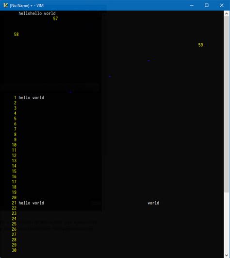 Secondary Buffer Window Restore Glitch · Issue 202 · Microsoft