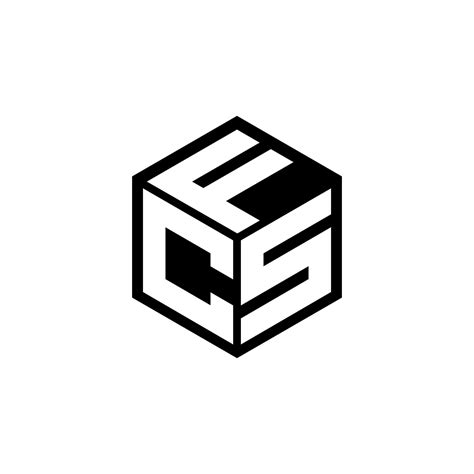 Csf Letter Logo Design With White Background In Illustrator Vector