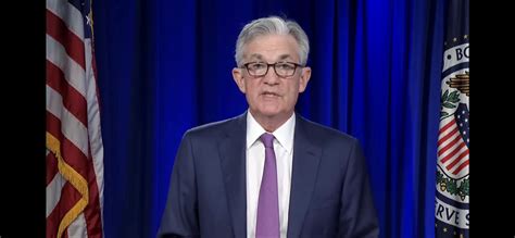 Federal Reserve On Twitter Fomc Chair Powell Delivers Opening