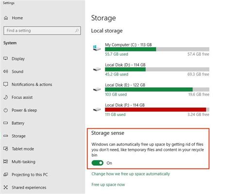 Infographic How To Free Up Hard Drive Space On Windows 10