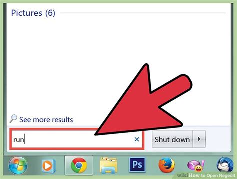 how to open registry editor using run command youtube