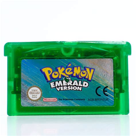 Pokémon Emerald Version Gba Spill Retrospillkongen