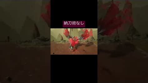 Mhr Mhrise モンハンライズ モンハン 奇しき赫耀のバルファルク 居合抜刀気刃斬り ライズ太刀 バルファルク 納刀術