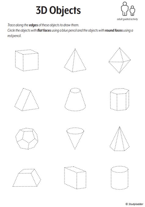 Tracing D Objects Studyladder Interactive Learning Games
