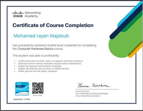 Mohamed Rayen Majdoub On Linkedin Ciscocertified Computerhardware