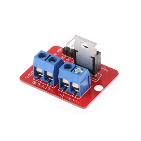 0 24v top mosfet button irf520 mos driver module para arduino mcu arm bodega aurrera en línea