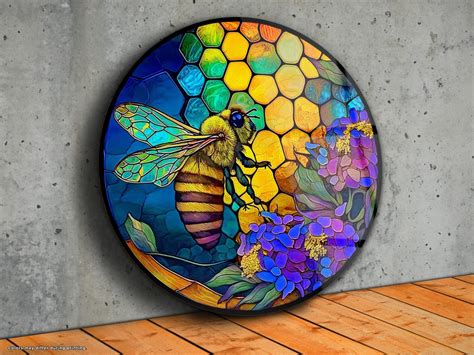 Stained Glass Wall Hangings Stain Glass Wall Art Colored Glass Art Deco