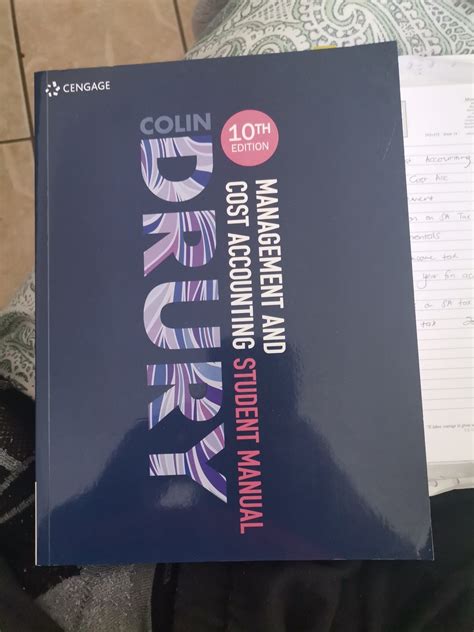 Management And Cost Accounting Student Manual Easy Textbooks