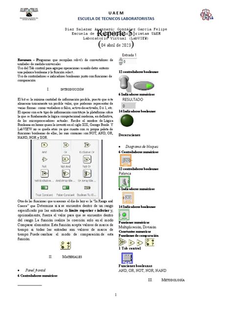 Lab Vie Pdf Puerta Lógica Informática