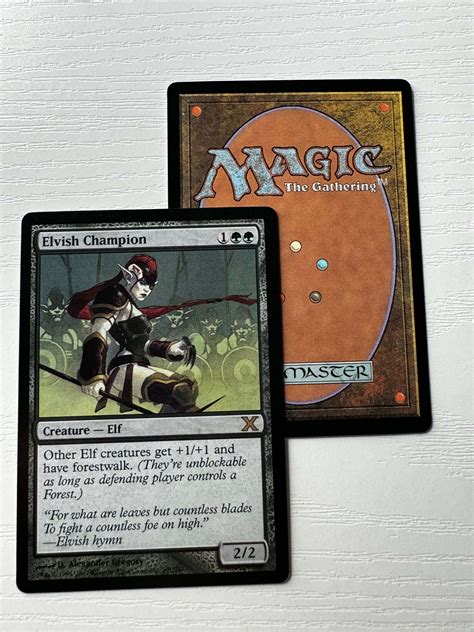 Elvish Champion 10th Edition Tolarian Library