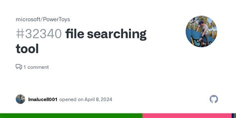 File Searching Tool · Issue 32340 · Microsoftpowertoys · Github