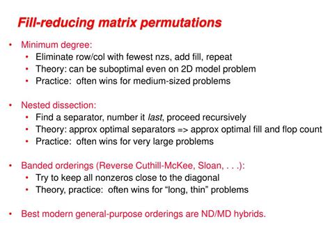 Ppt Sparse Matrix Methods Powerpoint Presentation Free Download Id