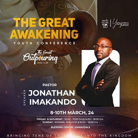 Did You Guess Right Its None Other Than Pastor Jonathan Imakando