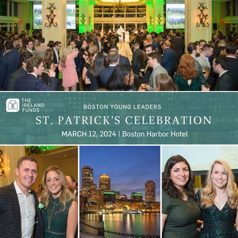 Join Us The Ireland Funds Kicks Off St Patricks Celebrations In Boston On March 12 At The