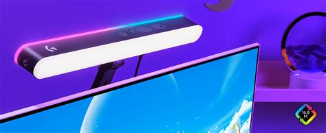 Amazon Logitech G Litra Beam LX Premium Dual Sided RGB LED Streaming Key Light With