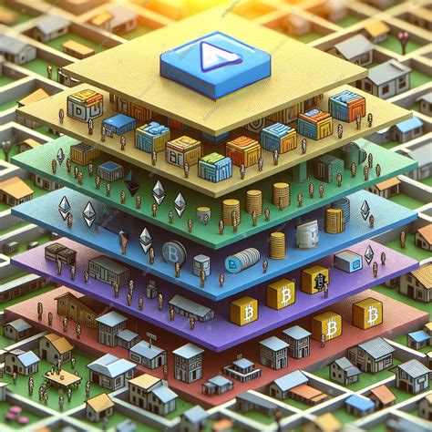 Miniature Diorama Scene Show Evolution Tethers Ai Generated Image
