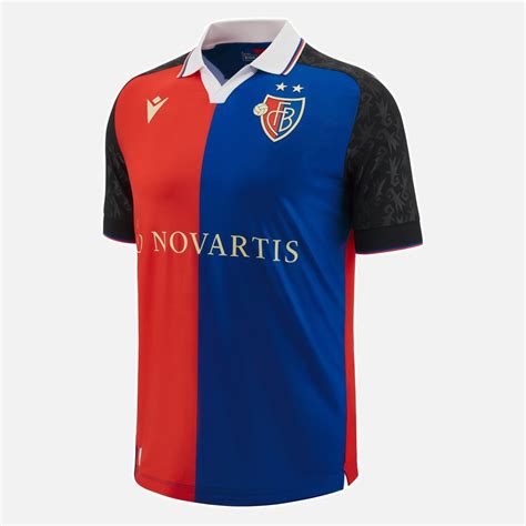 Heimtrikot FC Basel 1893 2023 24 Senior Macron Technical Sportswear