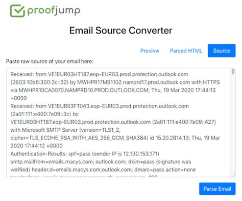 How To View The HTML Code Of An Email In Outlook ProofJump Blog