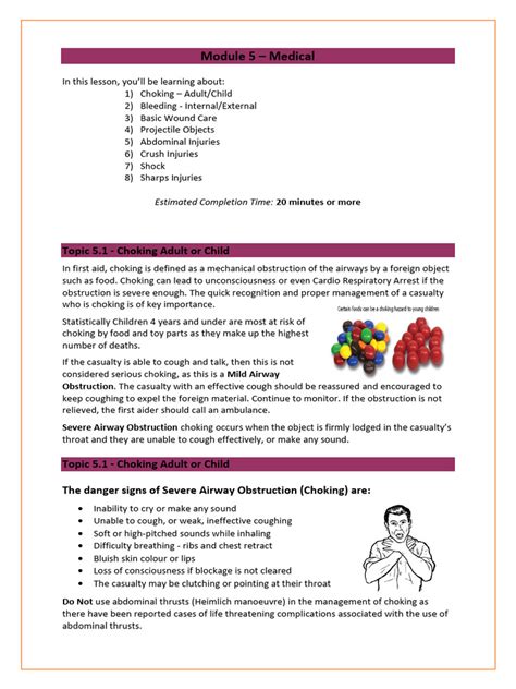 First Aid 5 Pdf Shock Circulatory Amputation