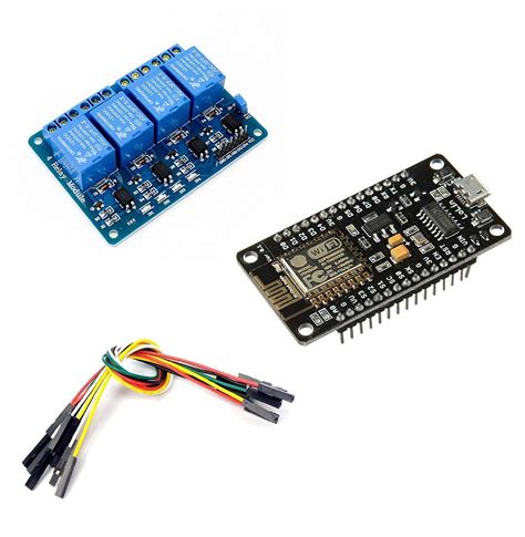 POSICHOICE ROBOTICS NodeMCU Channel Relay Combo Channel V Relay Module With Optocoupler