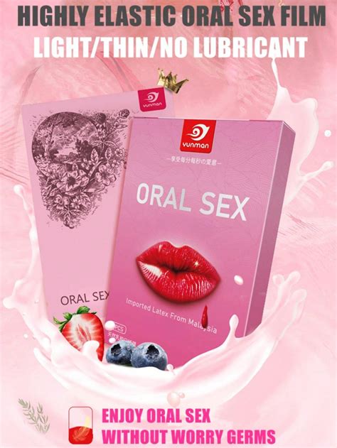 Adult Fruit Flavored Ultra Thin Film Sex Toys Couple Game Products Tools Oral Protection
