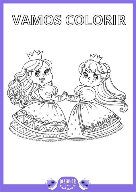 Bonecas Kawaii Para Colorir E Imprimir