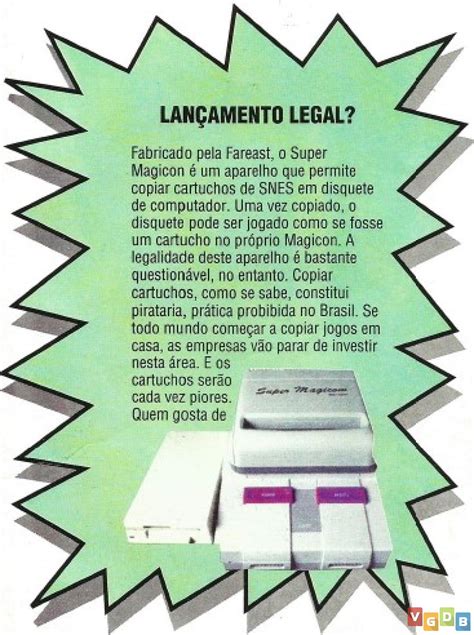 Super Magicom Vgdb Vídeo Game Data Base