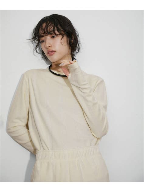 楽天市場SALE30 OFFMiller for ADAM ET ROPE 別注ベロア LONG SLEEVE TEE ADAM