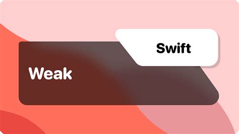 Swift Weak Weak Ile Daha Hızlı Veri Döngüleri By Ufuk Köşker