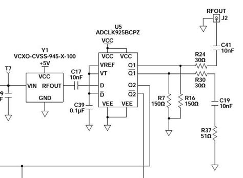 Inquiry for ADCLK925 circuit - Q&A - Clock and Timing - EngineerZone