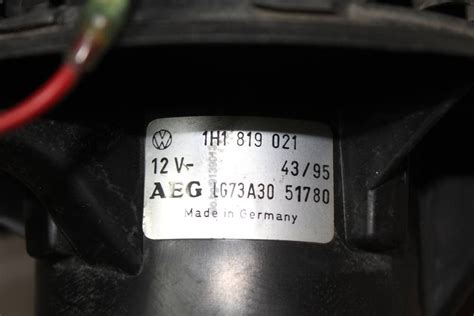 Вентилатор парно Фолксваген голф 3 1 9тди кабрио 95г Volkswagen Golf 3 1 9tdi 1995 Аксесоа