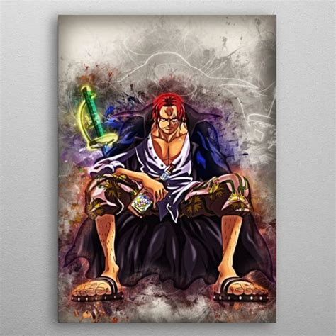 shanks Poster by Trần Văn Dũng Displate Metal posters Cool