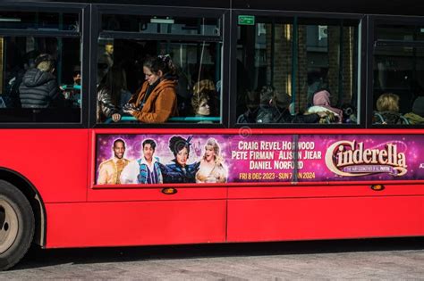 Passengers Sitting On A Red Tfl Public Transport Bus Editorial Photography Image Of Passengers